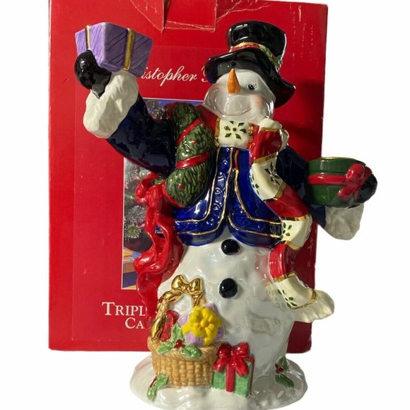 Christopher Radko | Holiday | Christopher Radko 5 Triple The Frosty ...